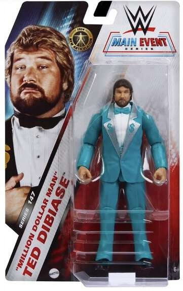 WWE Wrestling Series 147 Million Dollar Man Ted DiBaise Action Figure ...