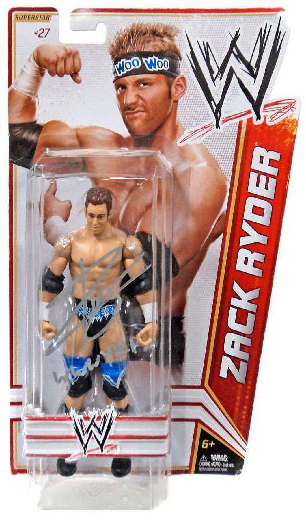 WWE Wrestling Series 17 Zack Ryder Action Figure (Autographed) - Walmart.com