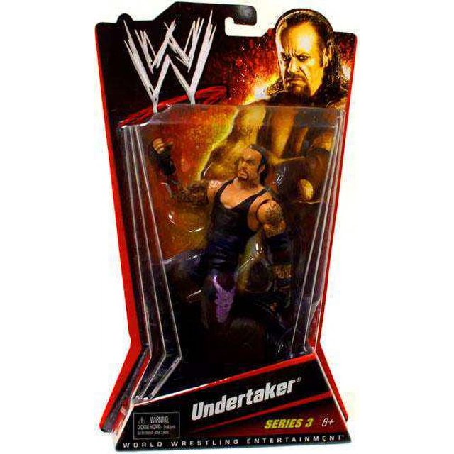 WWE Wrestling Series 3 Undertaker Action Figure - Walmart.com