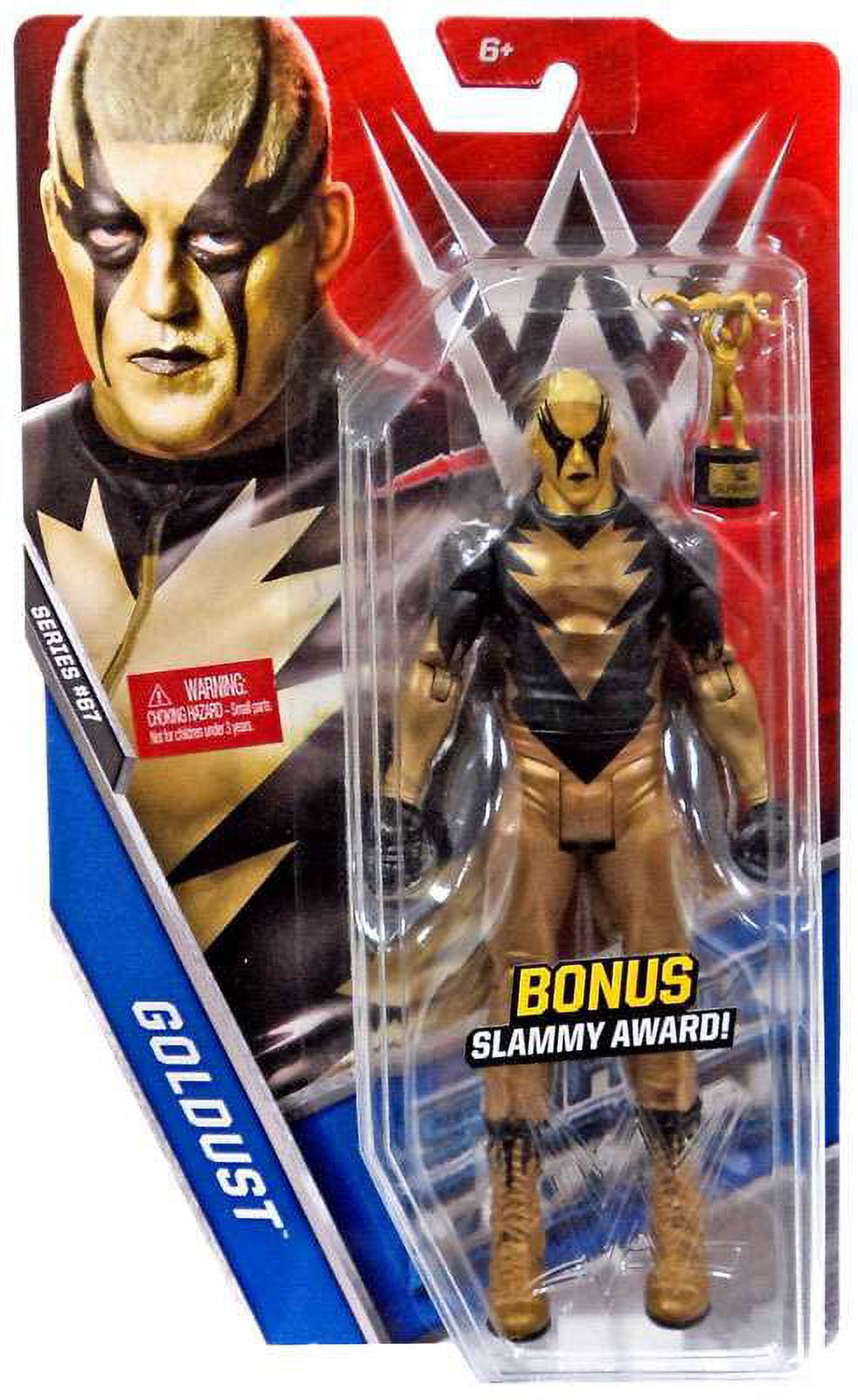 WWE Wrestling Series 67 Goldust Action Figure (Bonus Slammy Award ...
