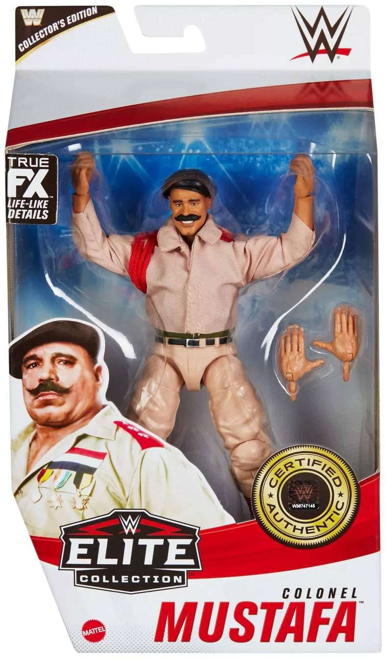 WWE Wrestling Series 86 Colonel Mustafa Action Figure - Walmart.com