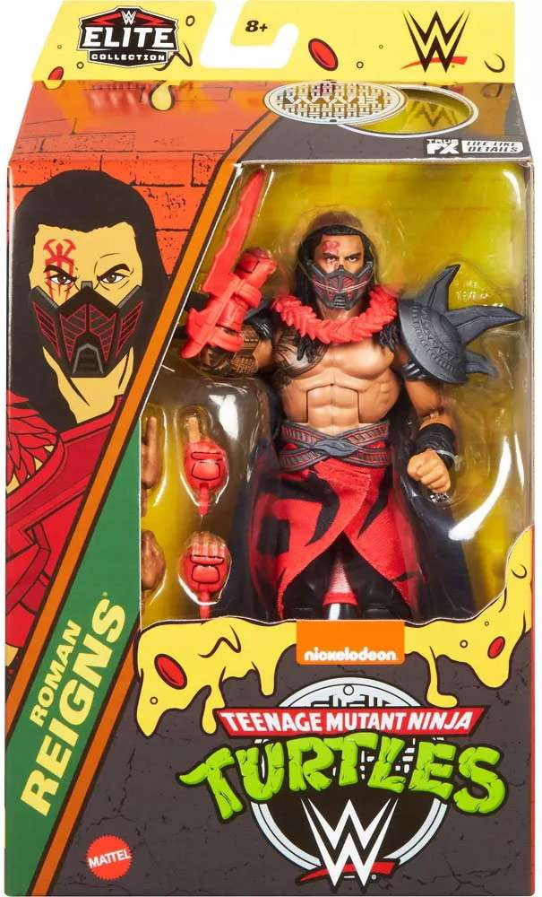 2024 WWE Elite TMNT Roman Reigns Action Figure - Walmart Business Supplies