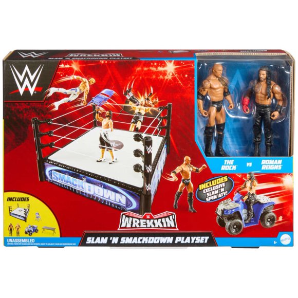 WWE Wrestling Ring Playsets in WWE Toys - Walmart.com