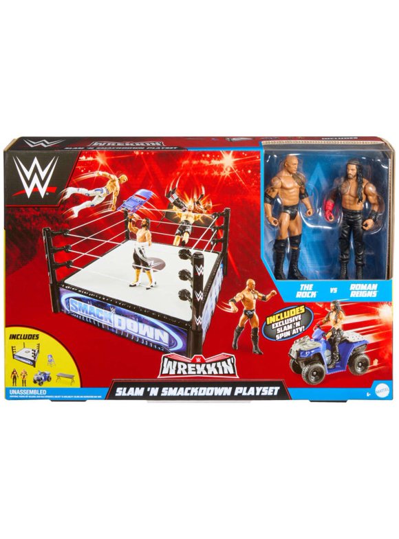 WWE Wrestling Ring Playsets in WWE Toys - Walmart.com