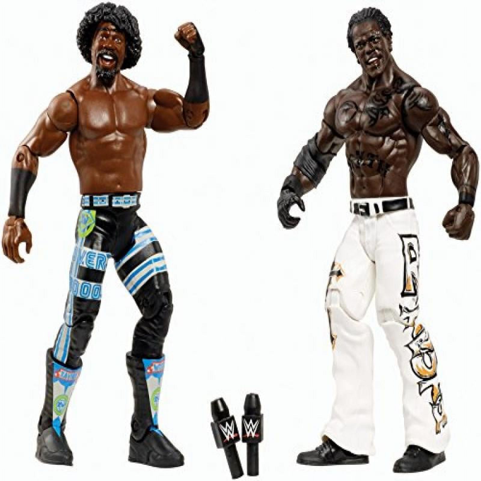 WWE Xavier and R-Truth Action Figures, 2-Pack - Walmart.com