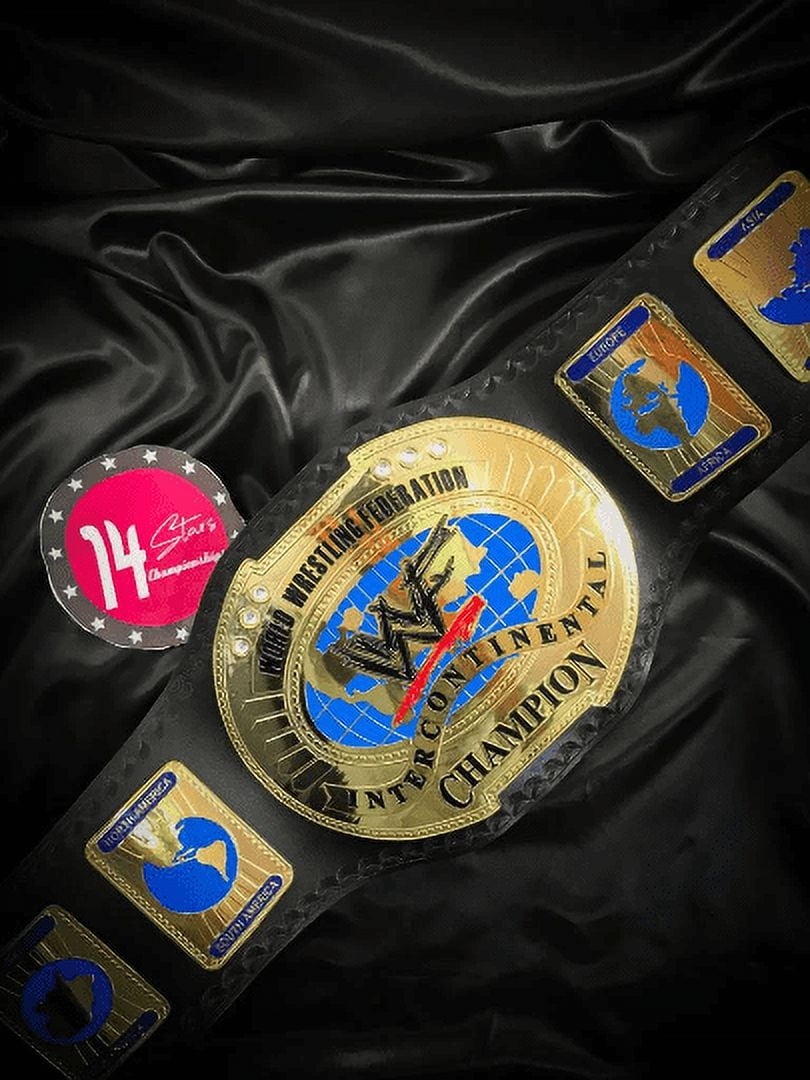 Wwe Attitude Era Oval Intercontinental Championship Replica Title Belt
