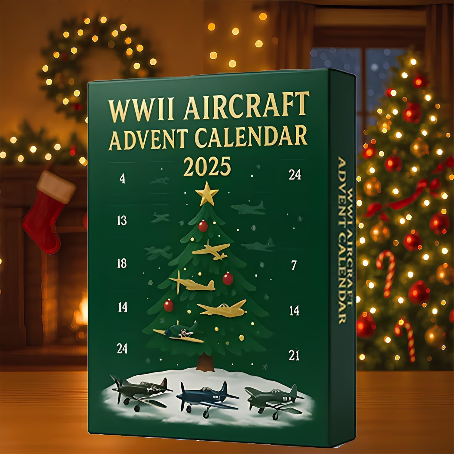 WWII Aircraft Advent Calendar - 24 Days of Iconic Warbirds, Unique ...