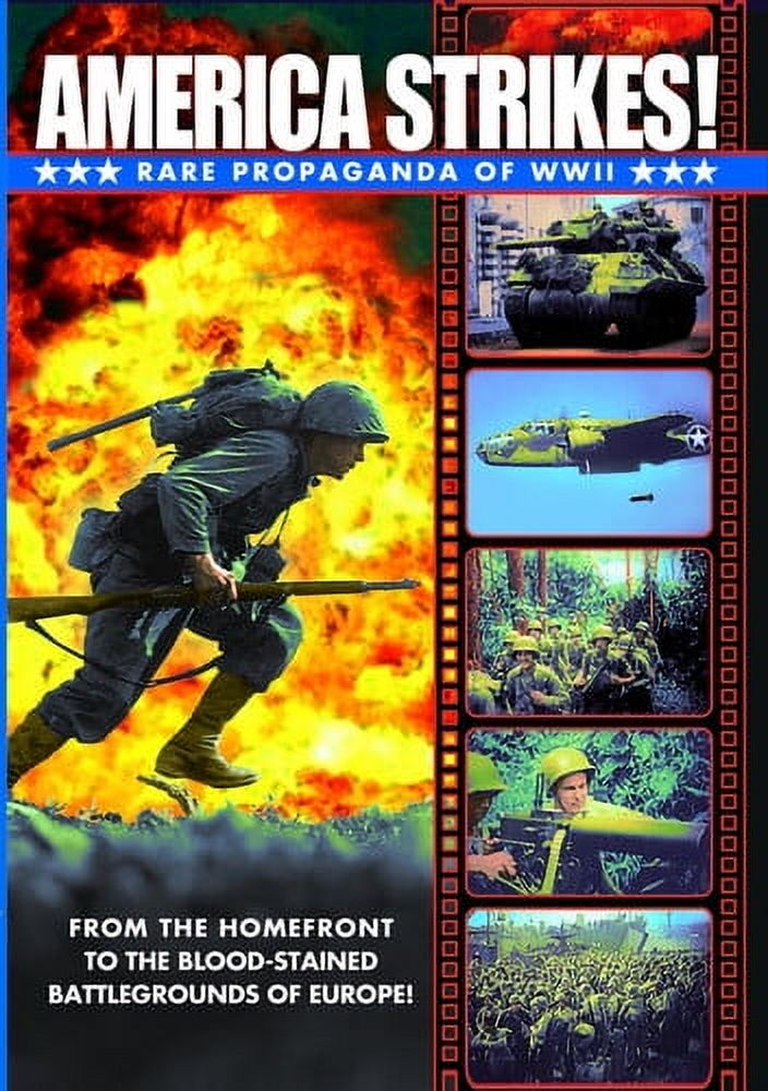 WWII: America Strikes! Rare Propaganda Films of World War II (DVD ...
