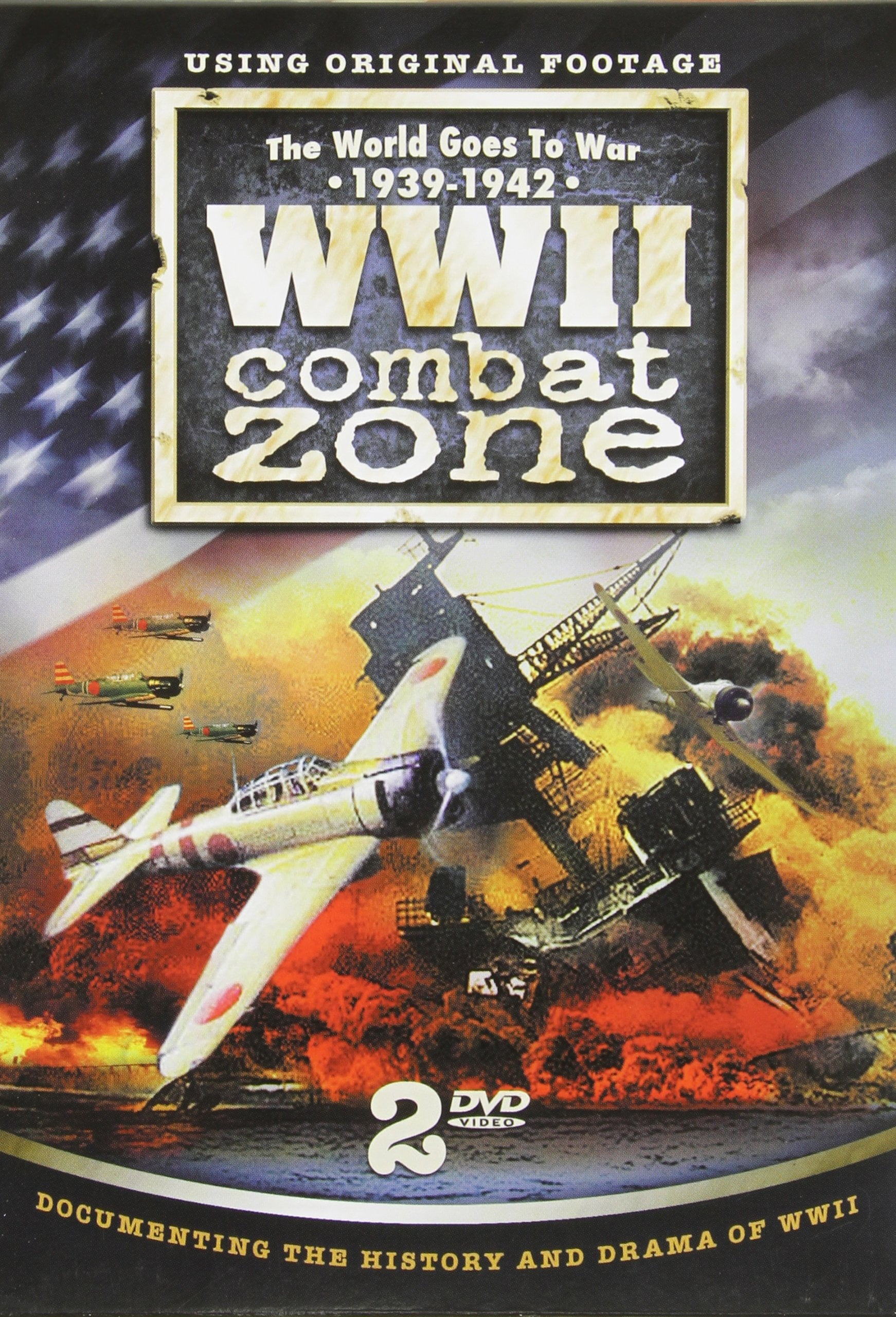 WWII Combat Zone: The World Goes To War 1939-42 (DVD, 2-Disc Set) NEW ...