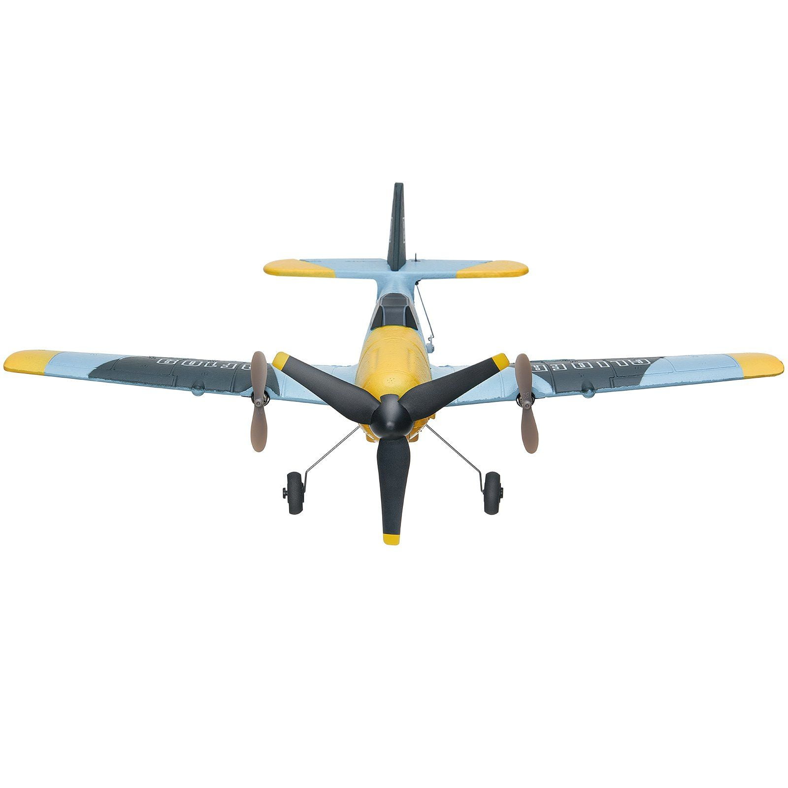 WWII Fighter EPP Foam RC Plane - 2.4GHz Remote Control Airplane Toy - Walmart.com