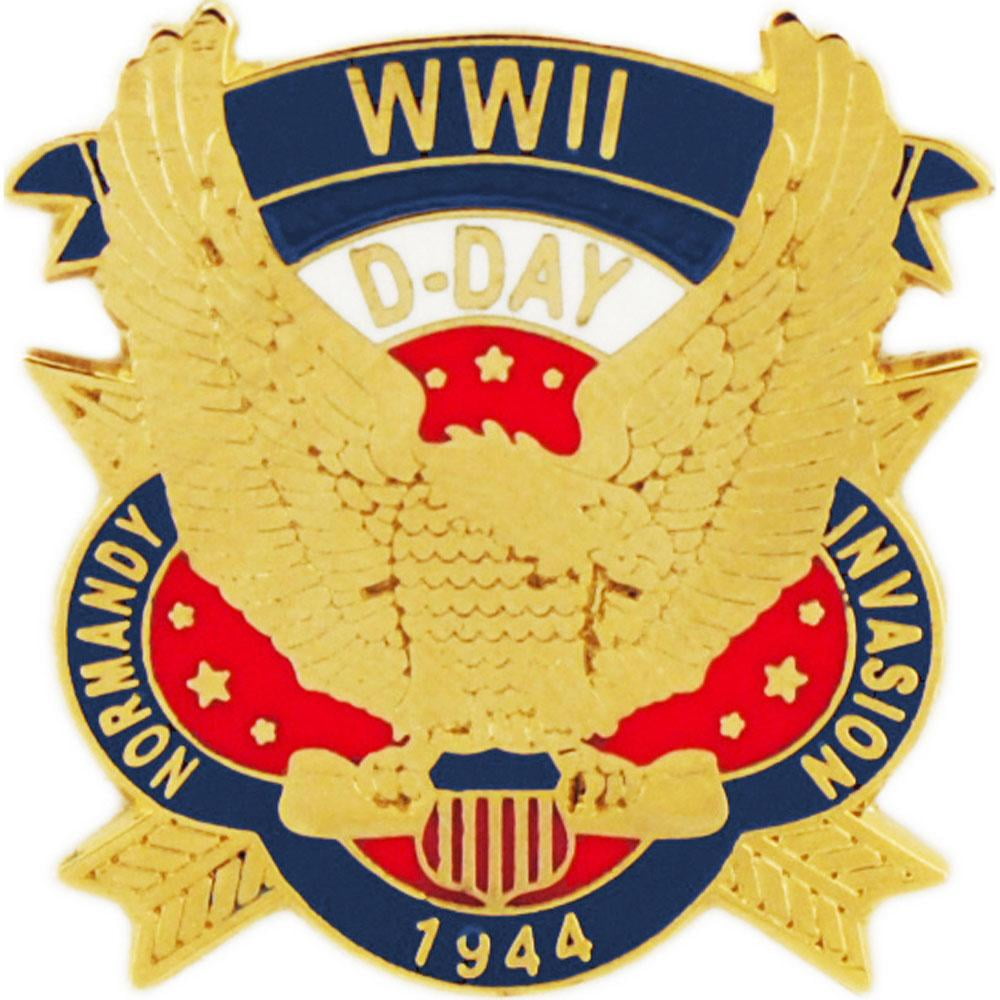 Eagle Emblems P15784 Pin - World War II, Normandy - 1 in. - Walmart.com