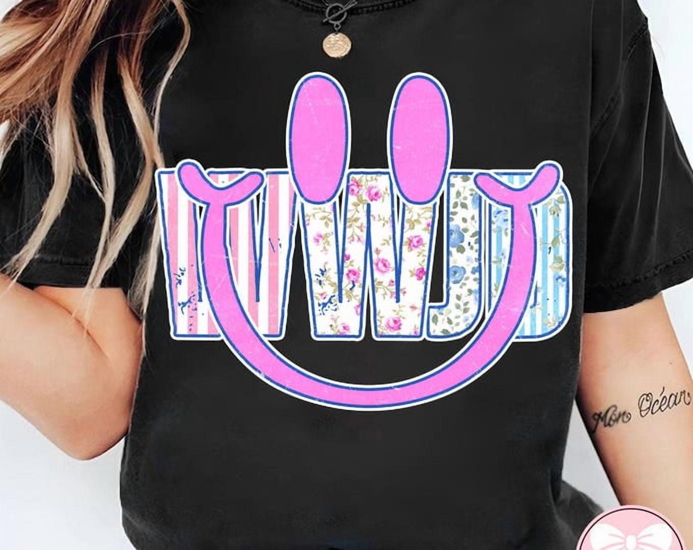 WWJD Smiley Face Summer , Preppy Boho Christian Bible Verse Sublimation ...