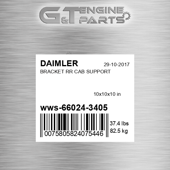 WWS 66024-3405 BRACKET RR CAB SUPPORT fits DAIMLER (New OEM) - Walmart.com