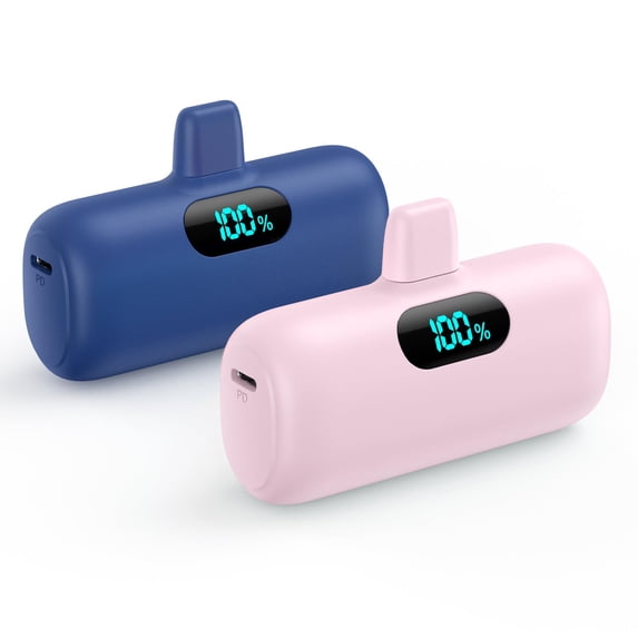 WWSOGQH Small Portable Charger for iPhone14/13, 5500mAh PD Fast ...