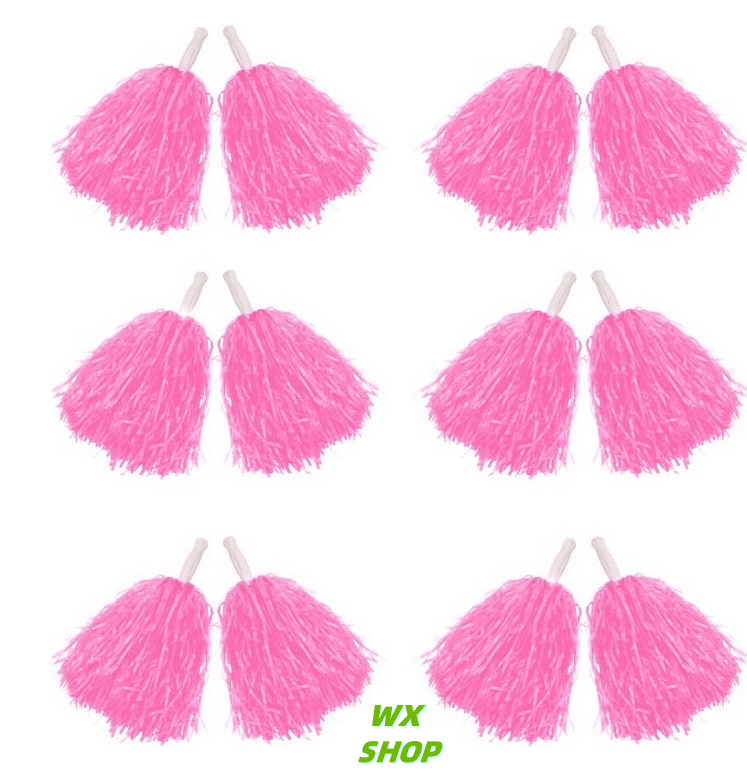 WX SHOP 12 plastic cheerleading balls with handles, children and adult ...