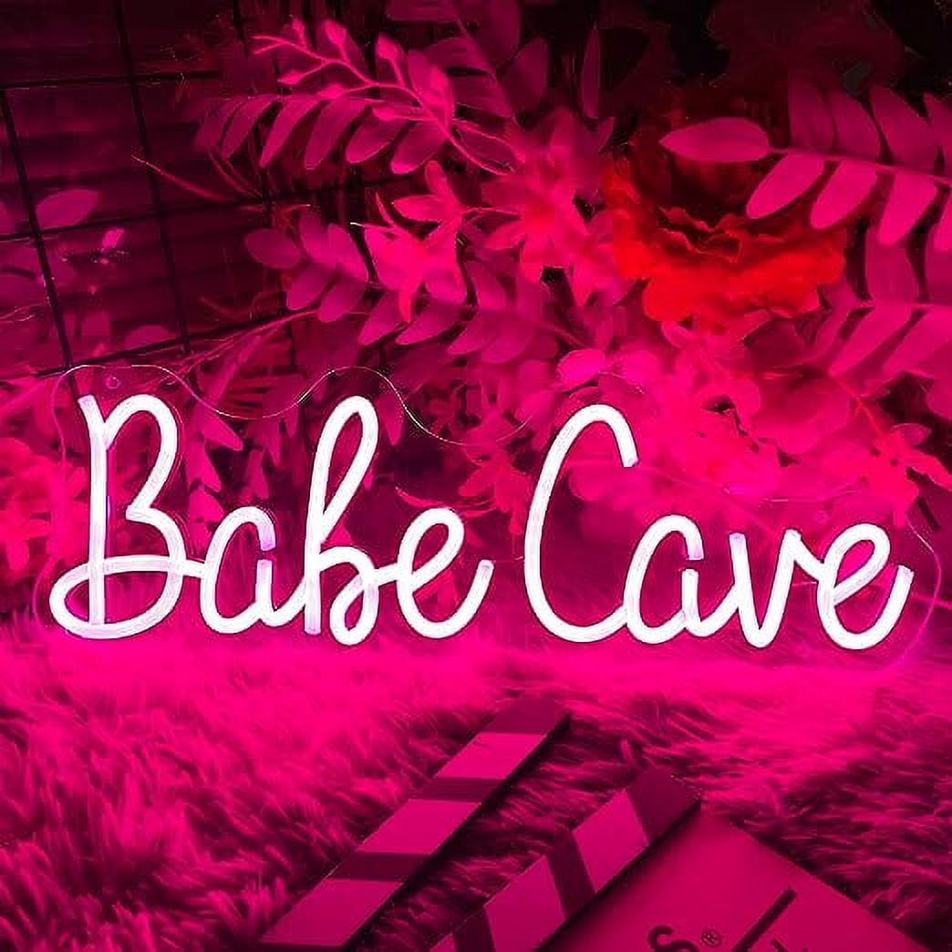 Free Shipping! WX&YH Babe Cave LED Neon Light Signs USB Power for Bedroom Home Bar Wedding Party ...