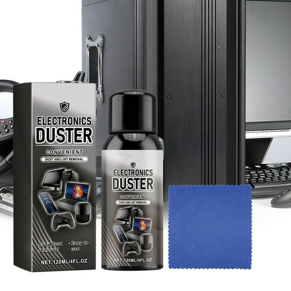 iDuster Compressed Air Spray 3.5oz for Keyboard and Electronic Device ...