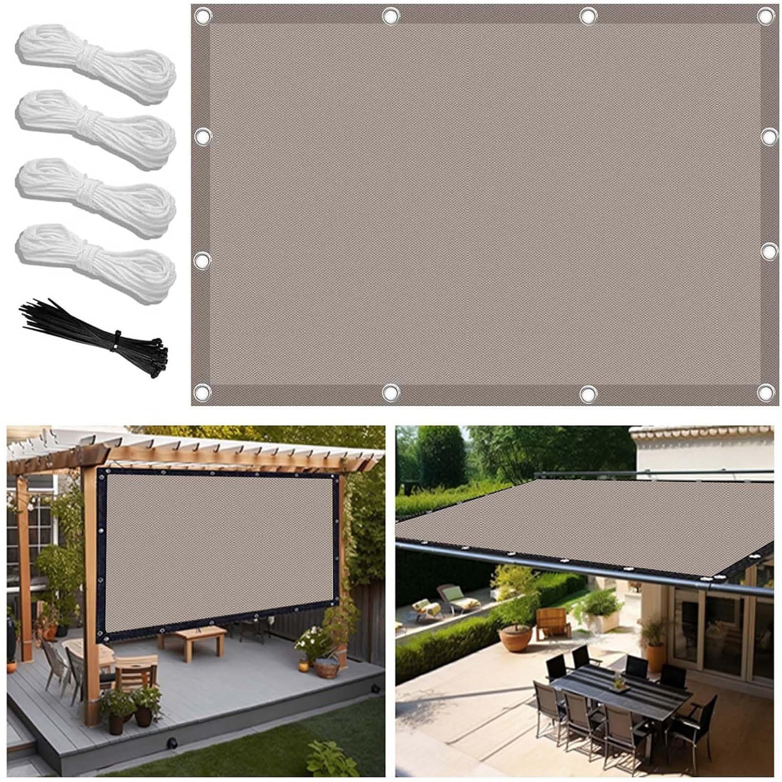 WXC12 Made To Measure Awning With Eyelets 3 X 3 M Canvas With Eyelets ...
