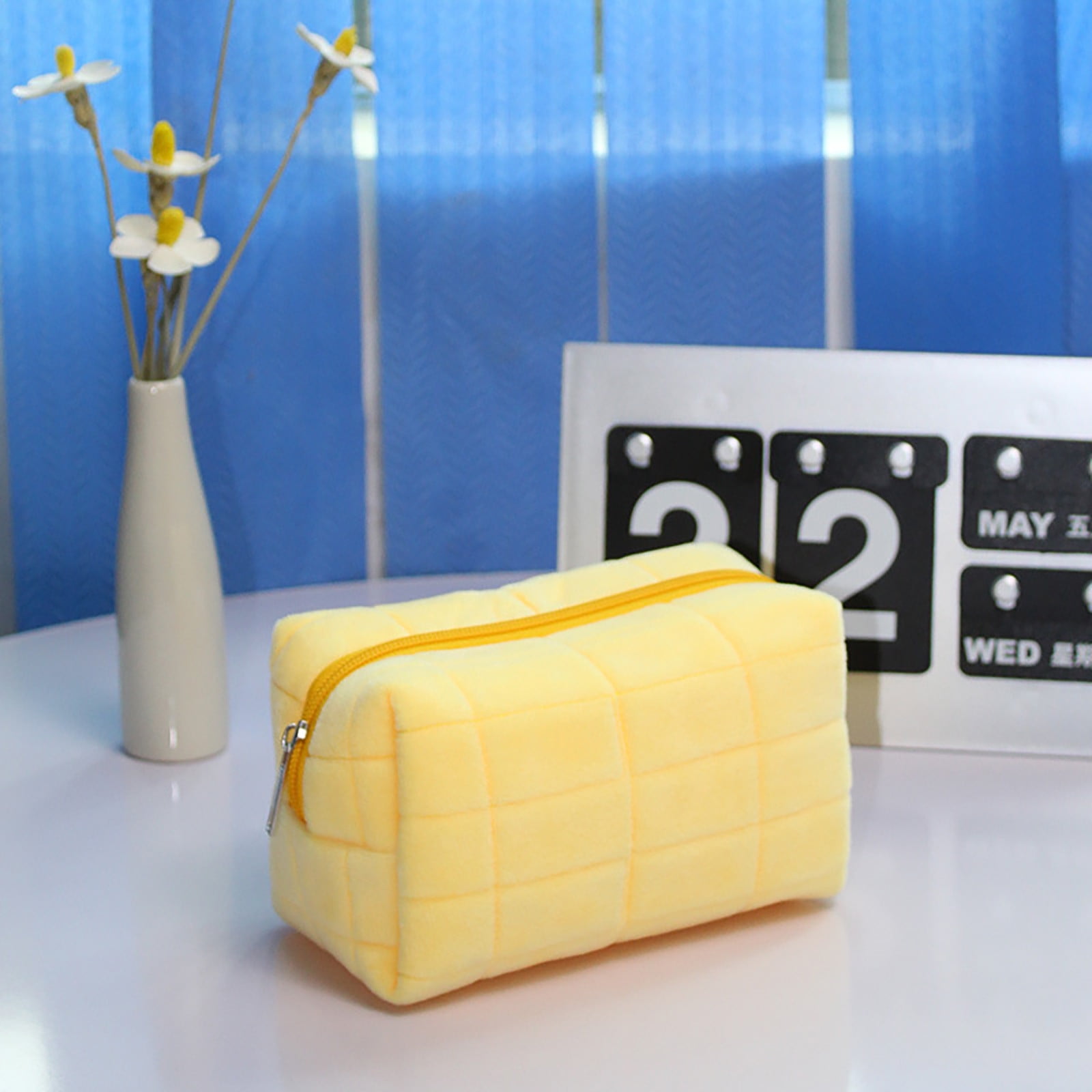 WXC12 Quilted Makeup Bags Pouches For Women Small For Purse Cute ...