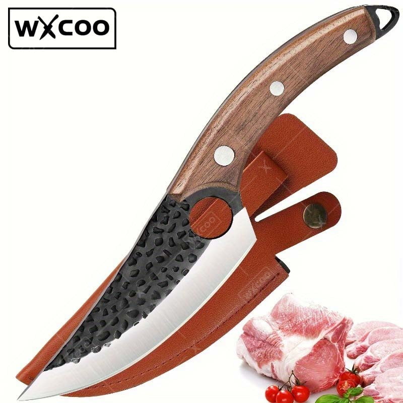 WXCOO Chef Knife With Sheath Multitool Chef's Knives For Chopping/Meat ...