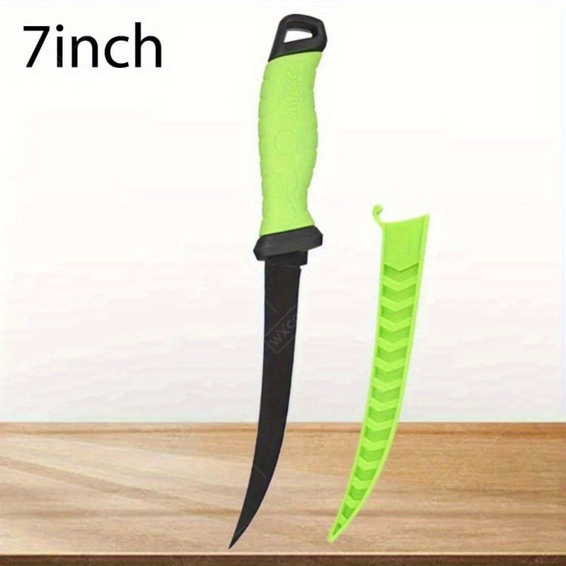 WXCOO Stainless Steel Fillet Boning Knife for Fish Meat Cleaver ...