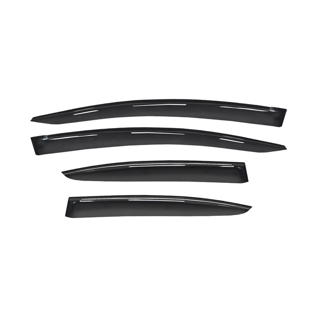 WXIHQ 4pcs Sun Rain Wind Deflectors Door Window Visors Outside Mount ...