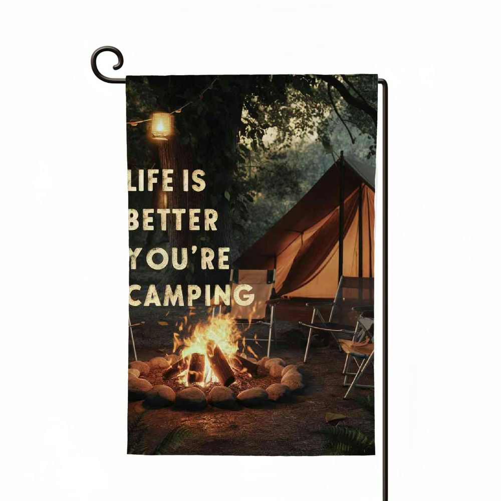 WXKJ Camper Flags For Campsite Garden Flag Life is Better When You're ...