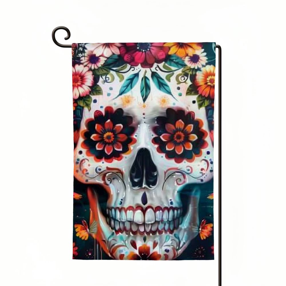 WXKJ Garden Flag for Outside Double Sided Yard Flag Colorful Welcome ...