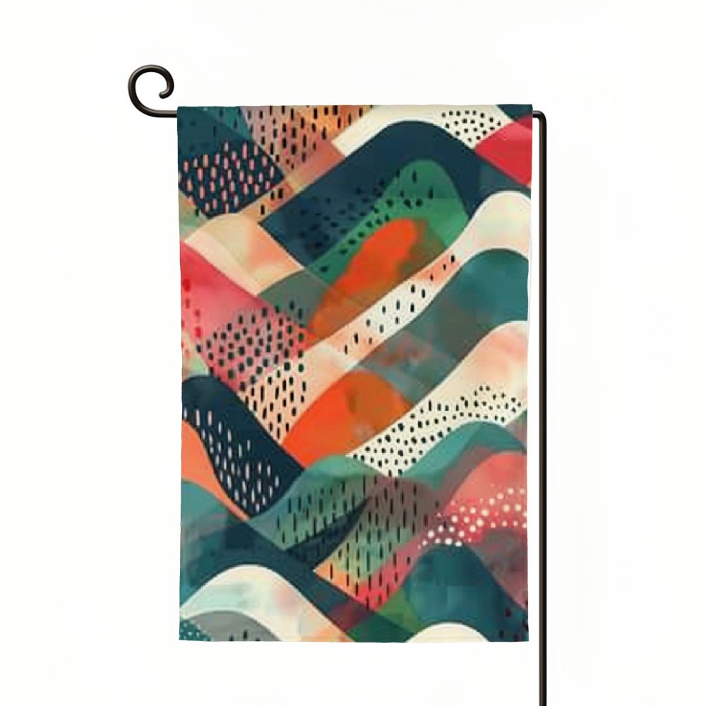 WXKJ Garden Flags for Outside Garden Flag Double Sided Vertical Welcome ...
