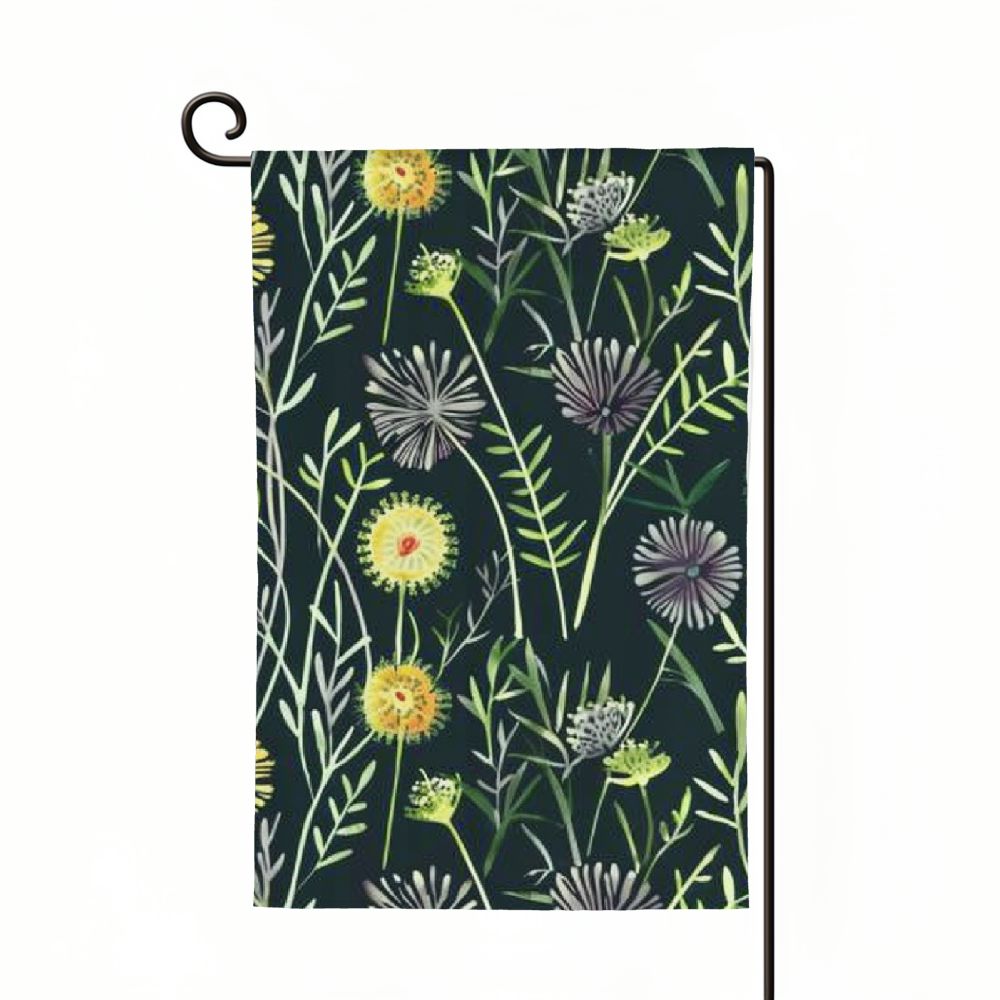 WXKJ Garden Flags for Outside Garden Flag Double Sided Vertical Welcome ...