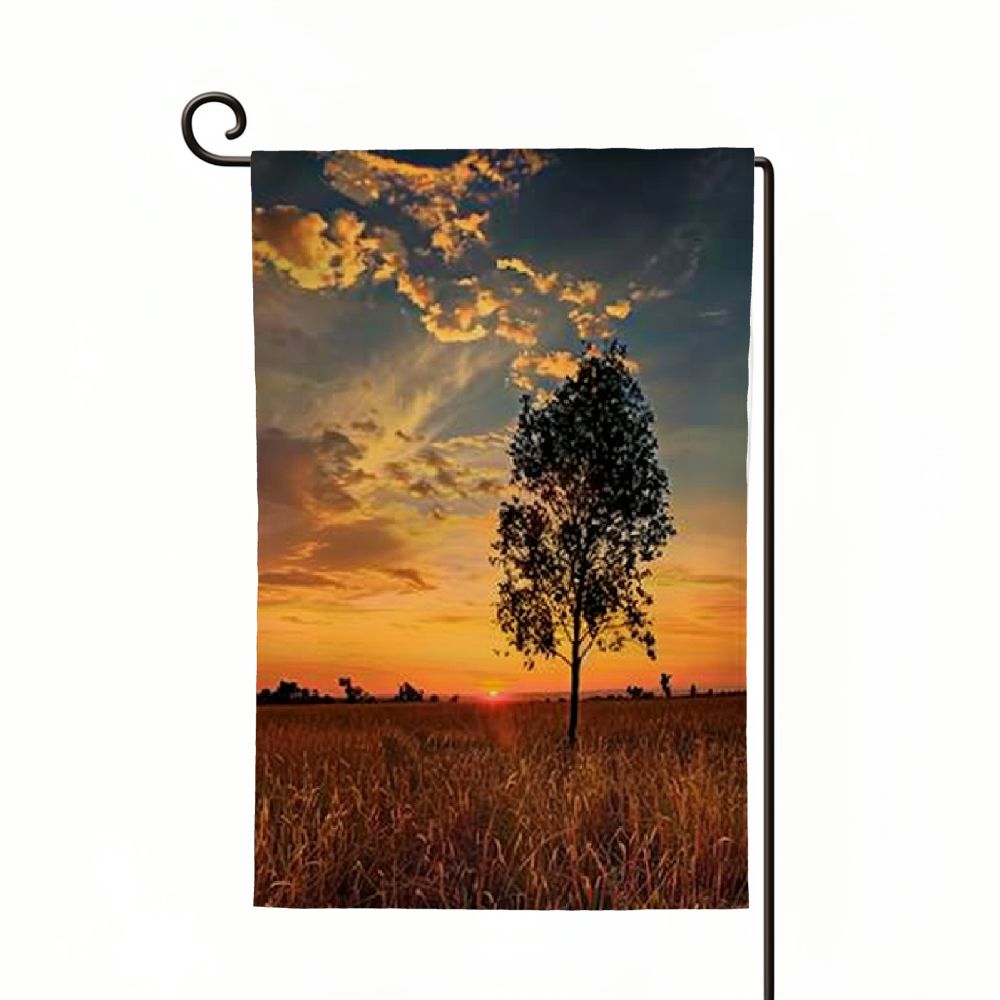 WXKJ Garden Flags for Outside Garden Flag Double Sided Vertical Welcome ...