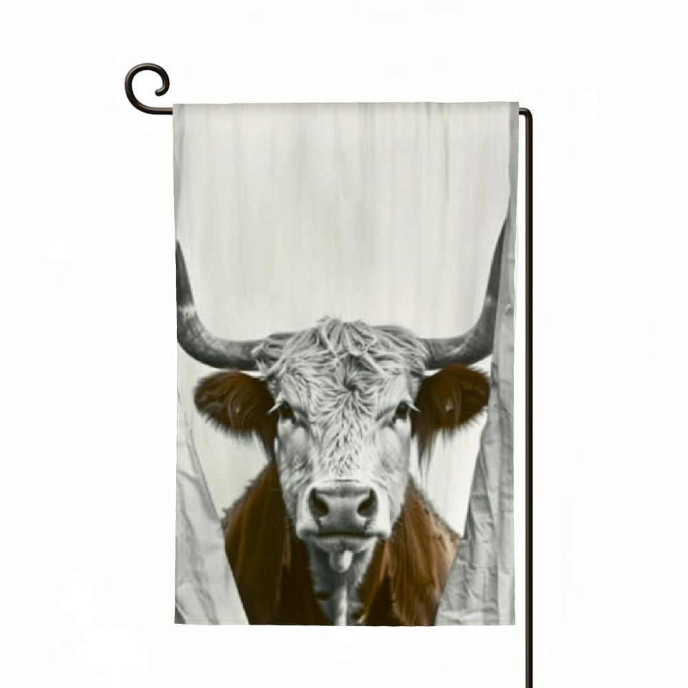 WXKJ Highland Cow Garden Flags,Cow Garden Flag for Outside/Outdoor ...