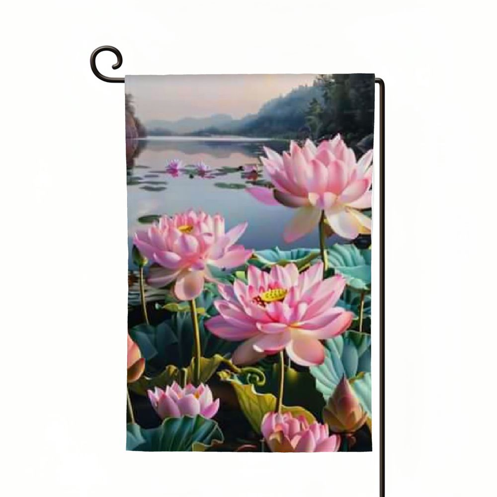 WXKJ Welcome Garden Flags Double Sided Yard Flags Spring Summer ...