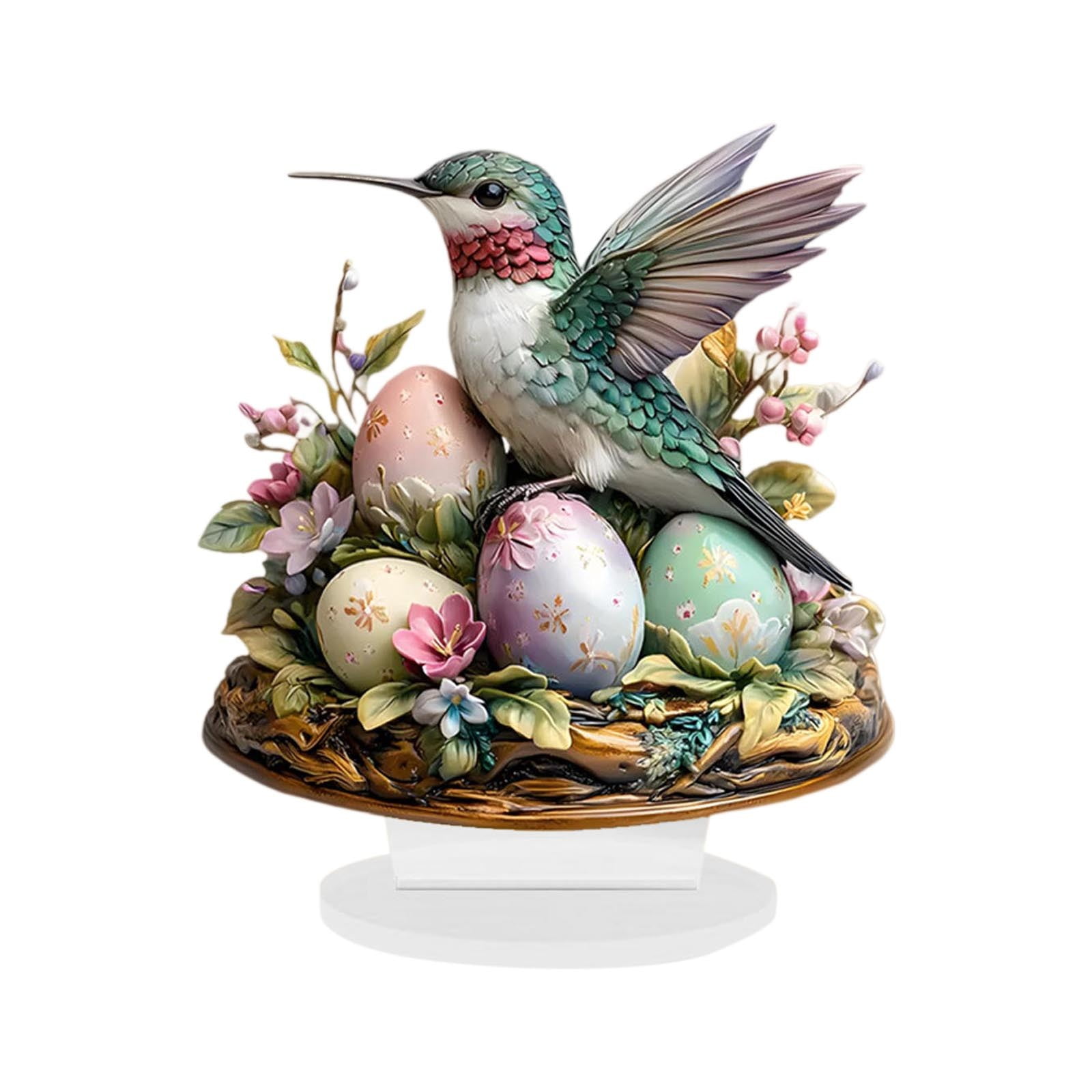 WXLCISI 2D Blue Bird Decoration – Delightful Tabletop & Garden Ornament ...