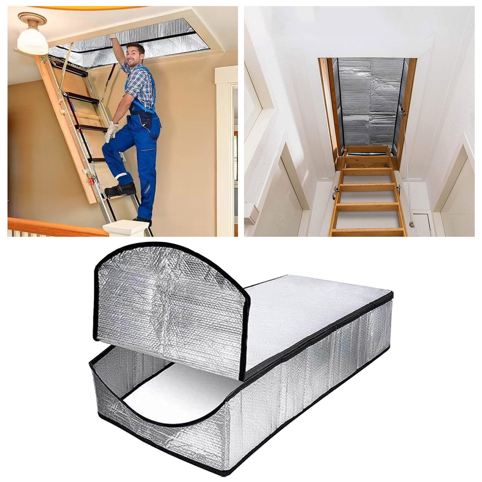 WXLCISI Attic Door Insulation Cover Energy Efficient Attic Stair Door ...