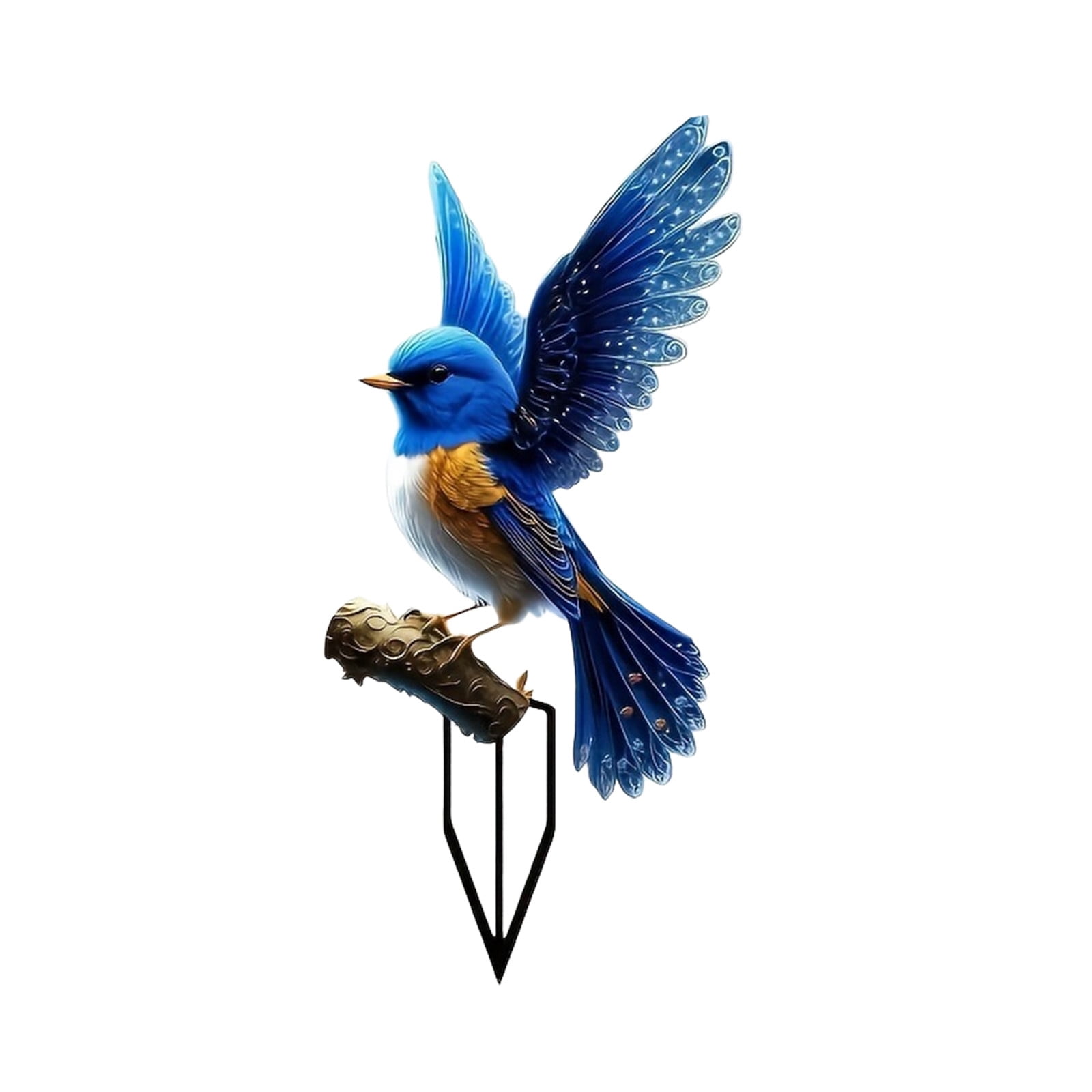 WXLCISI Bird Shaped Decorative Plaque Nature-Inspired Outdoor Garden ...