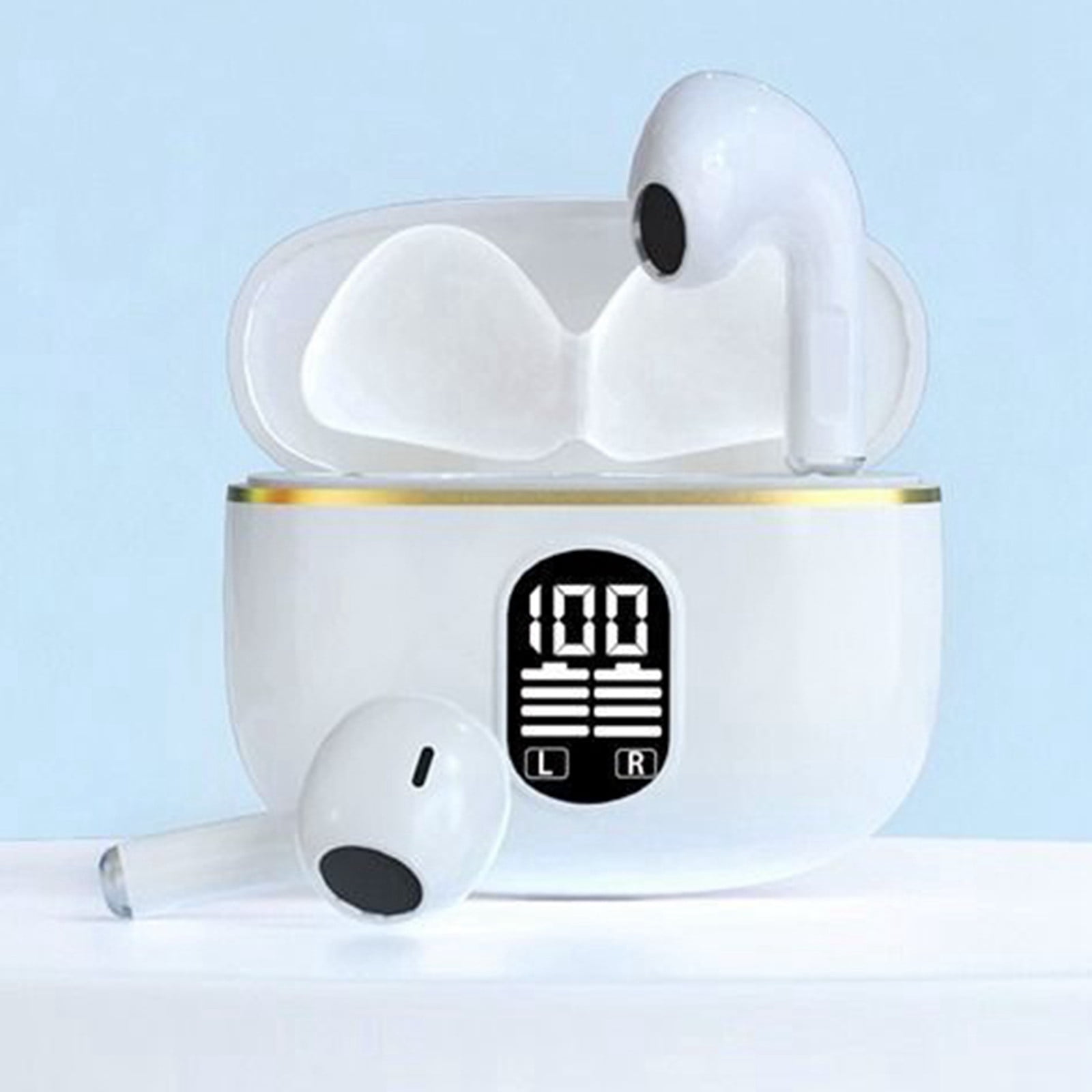 WXLCISI Bluetooth Headphones True Wireless Earbuds 65H Playback Power ...