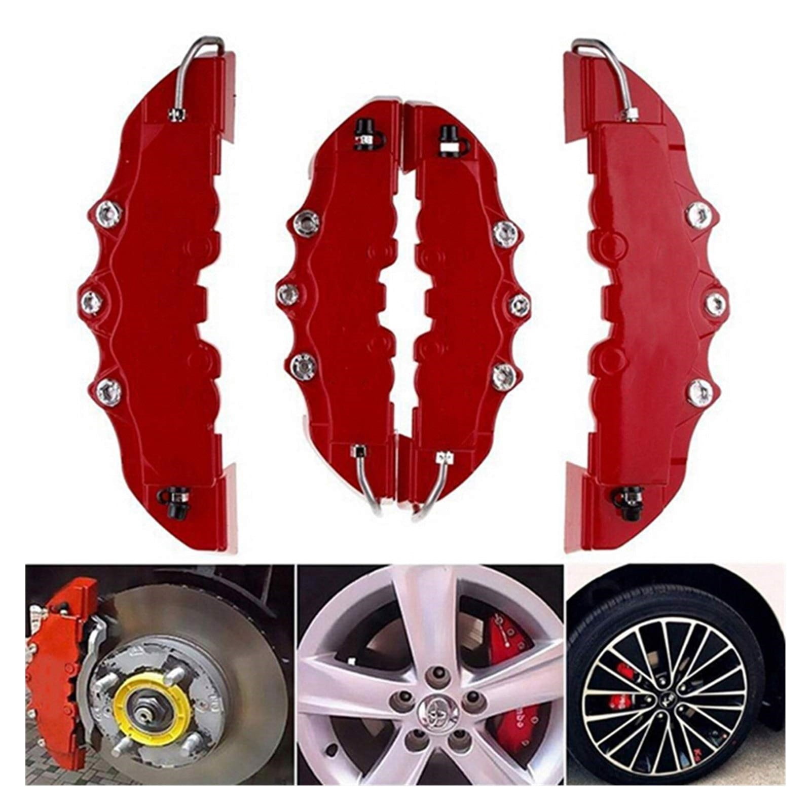 WXLCISI Brake Caliper Covers & Wheel Upgrade Caliper Sleeves The ...