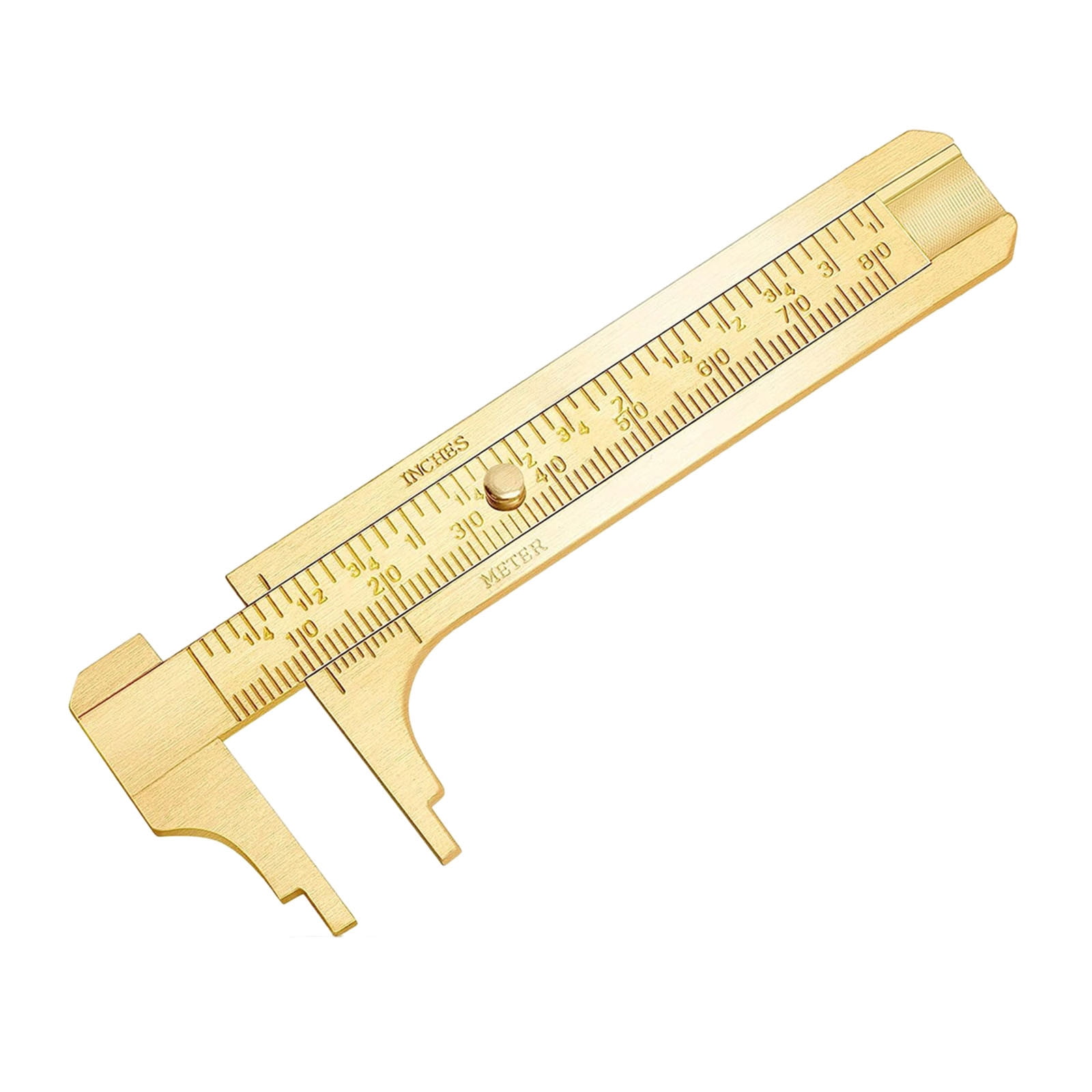 WXLCISI Brass Caliper Tool - Precision Measuring Instrument for DIY and ...