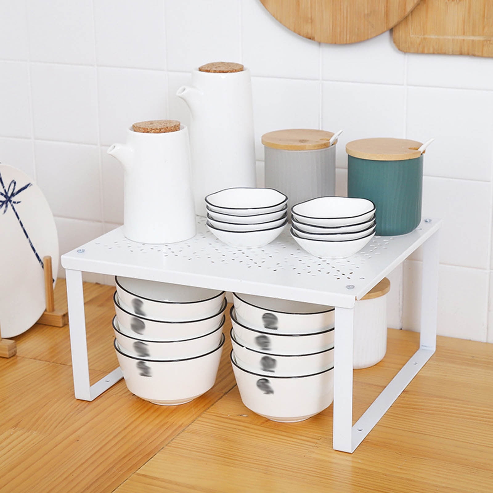 WXLCISI Cabinet Organizer Shelf Kitchen Counter Shelves Kitchen Storage ...