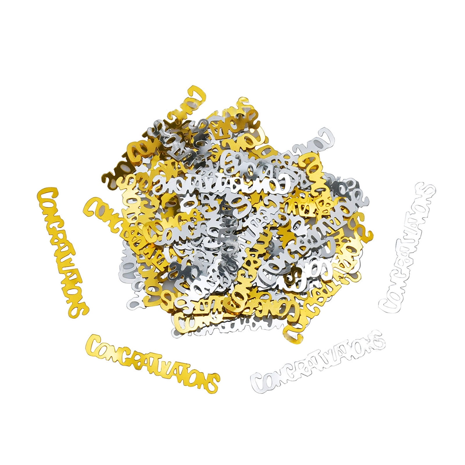 WXLCISI Congrats Grad Graduation Confetti 2025 - Pack of 1000 | Black ...