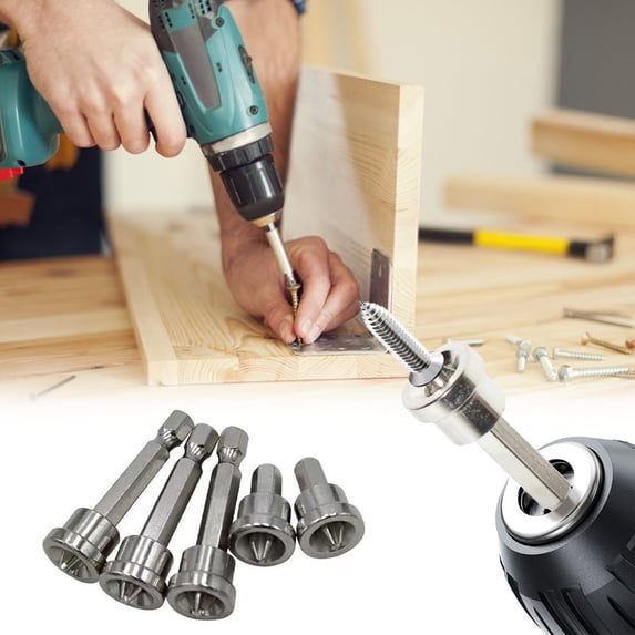 WXLCISI Drill Bit Depth Stop - S2 Steel Positioning Tool for Precise ...