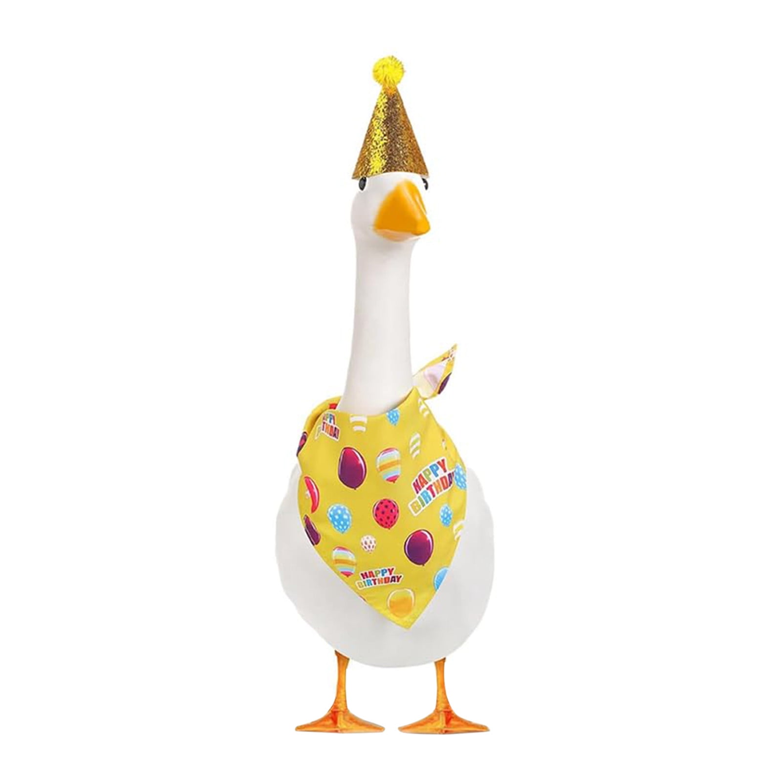 WXLCISI Easter Goose Porch Decor - Seasonal Bunny-Dressed Geese Statues ...