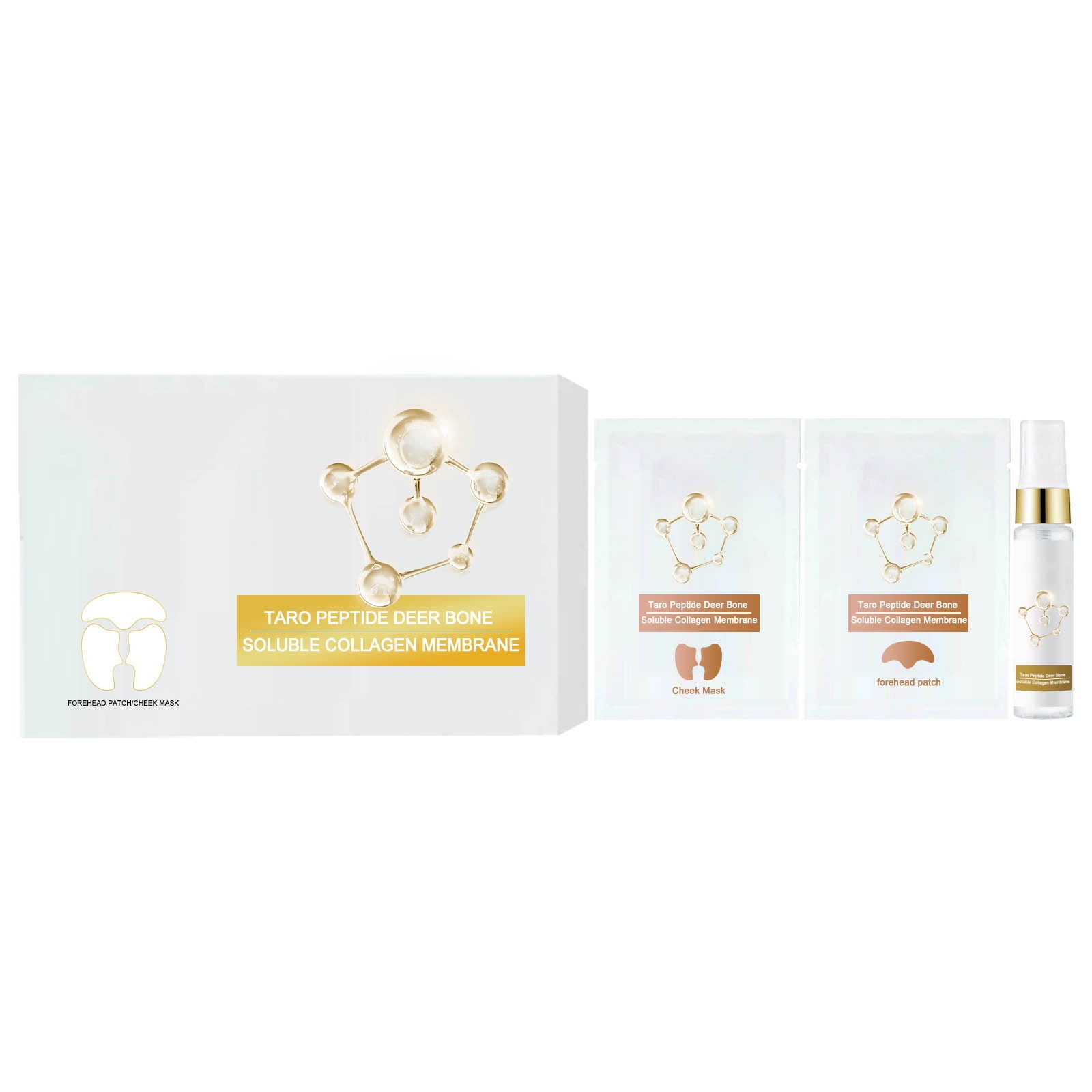 WXLCISI Face Firming Collagen Set Cheek Forehead With Mist For All Skin ...