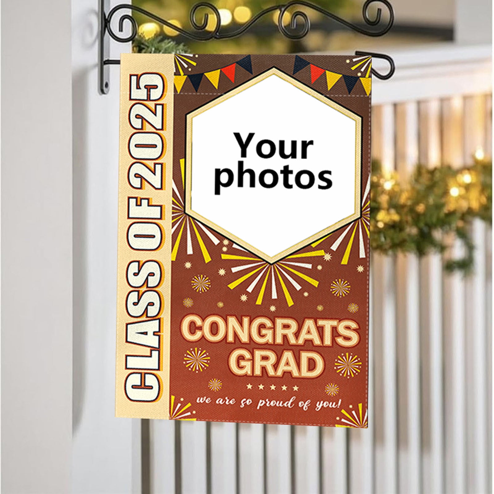 WXLCISI Graduation Garden Flag Class Of 2025 Graduation Senior Yard ...