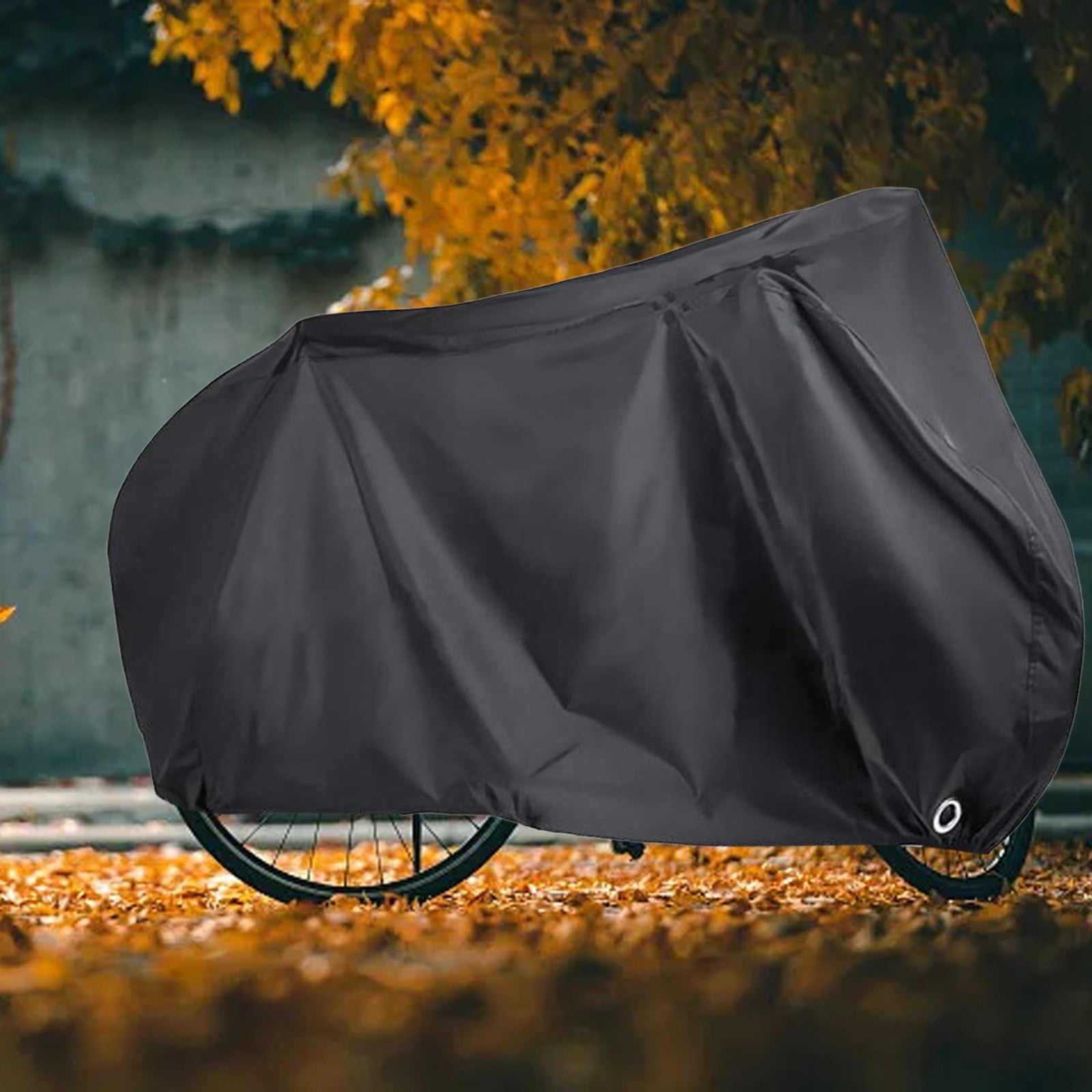 WXLCISI Heavy-Duty Outdoor Bike Cover with Lock Hole – Waterproof & UV ...