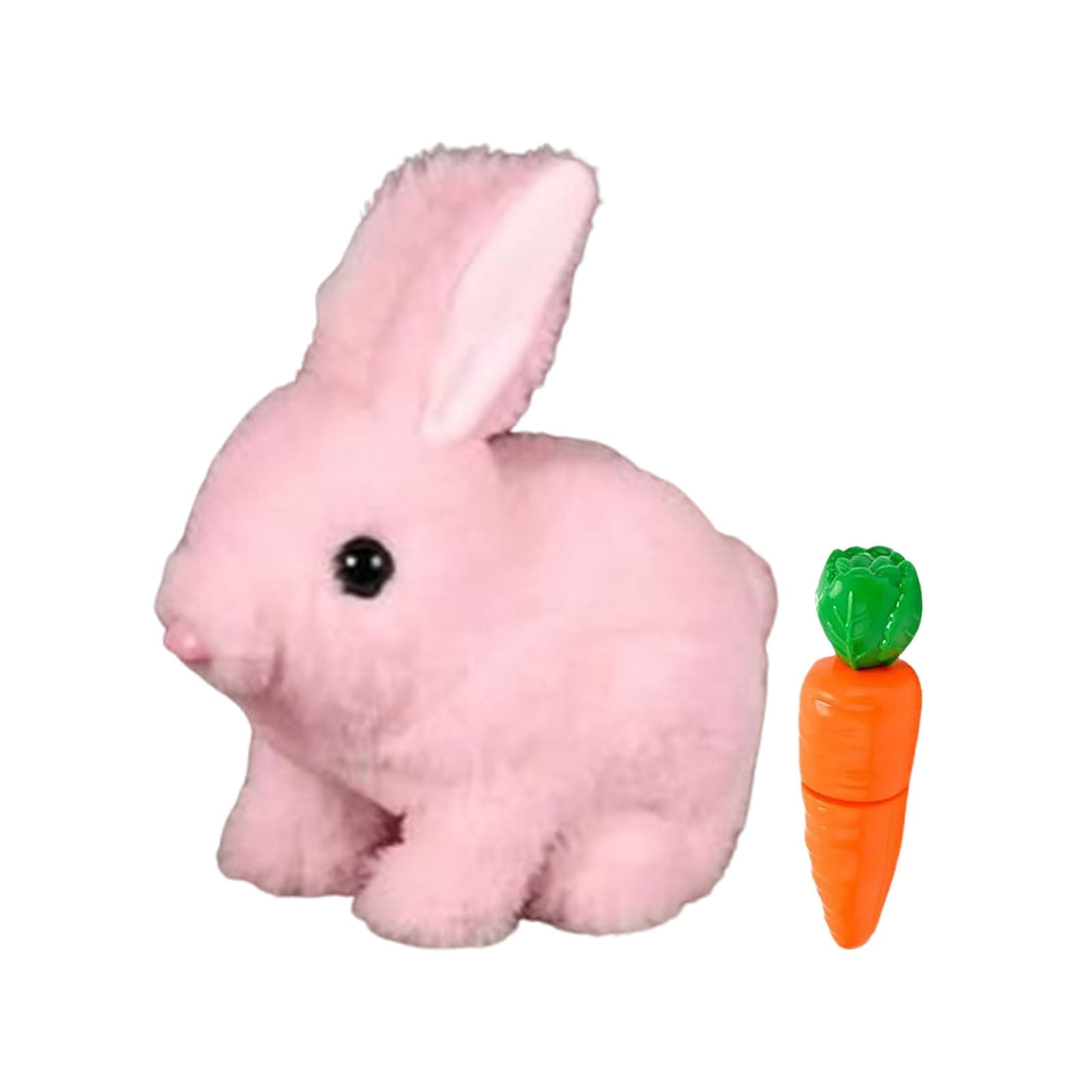 WXLCISI Interactive Realistic Bunny Toy - Jumping & Ear-Twitching ...