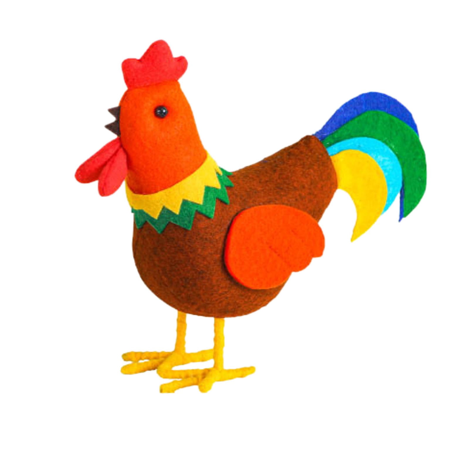 WXLCISI New Thanksgiving Cartoon Realistic Cute Chick Doll Rooster Hen ...