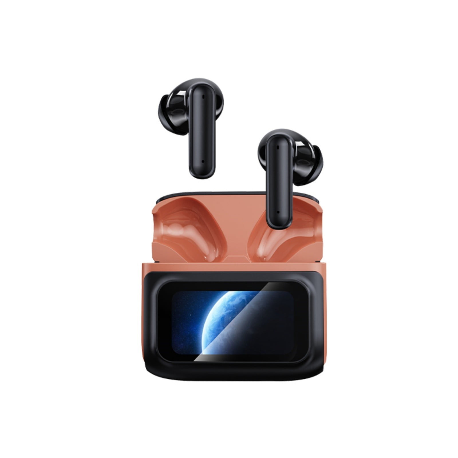 WXLCISI Noise Canceling Earbuds With Full Color Touchscreen For Music ...