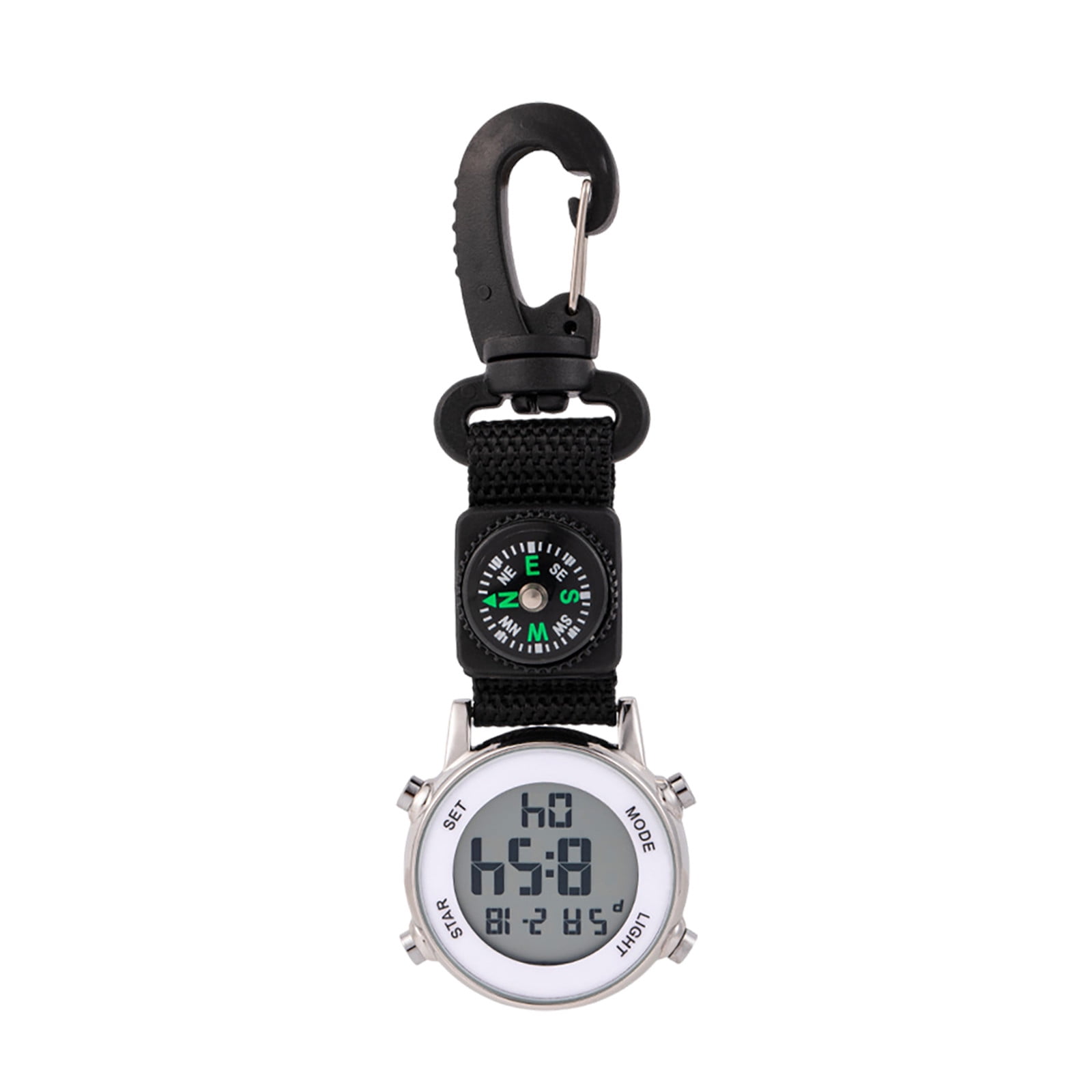 WXLCISI Outdoor Digital Clip Watch - Water Resistant Hiking Timepiece ...
